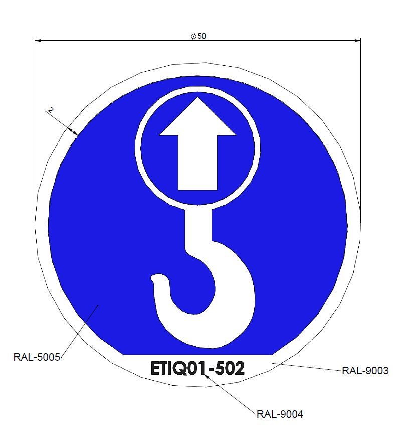 Pictogramme information - Point de levage à vendre sur My Agrisem.